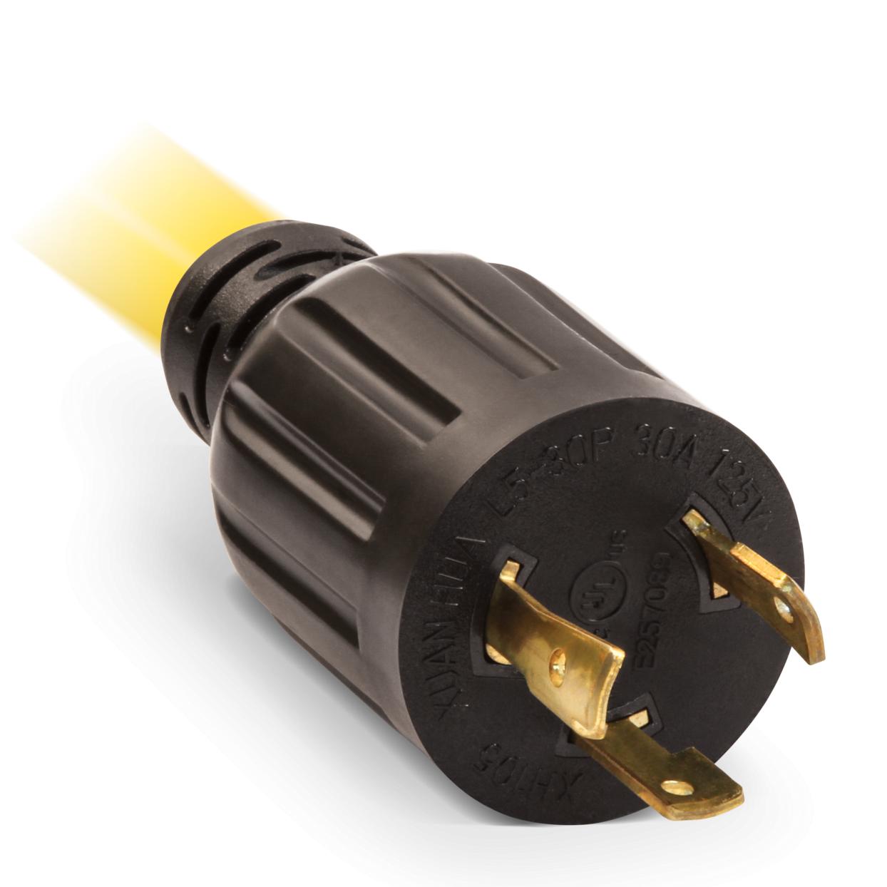 25 ft. 30A 125V Flat Generator Extension Cord - 100436 - Champion Power ...