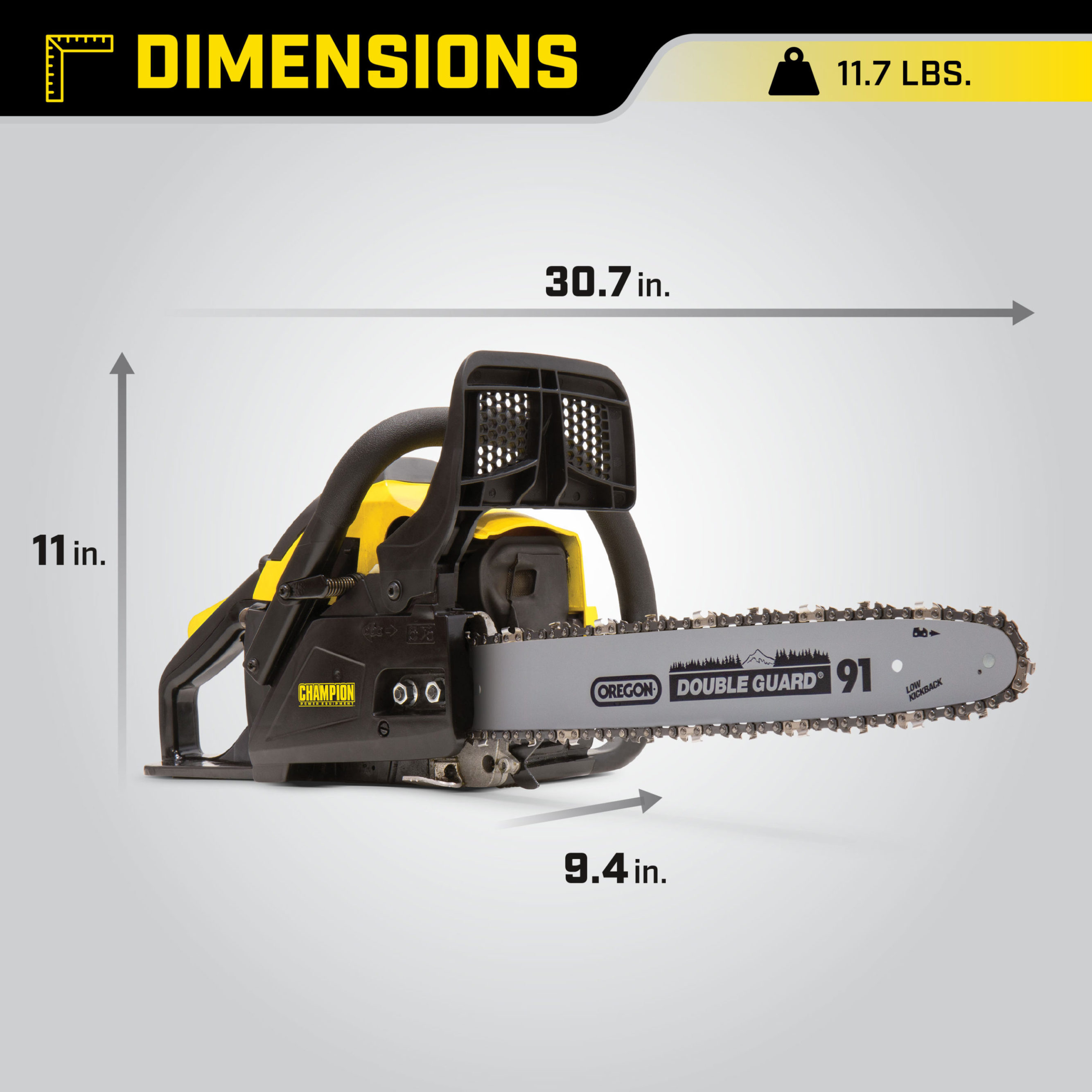 16-inch 40cc Chainsaw - 100642 - Champion Power Equipment