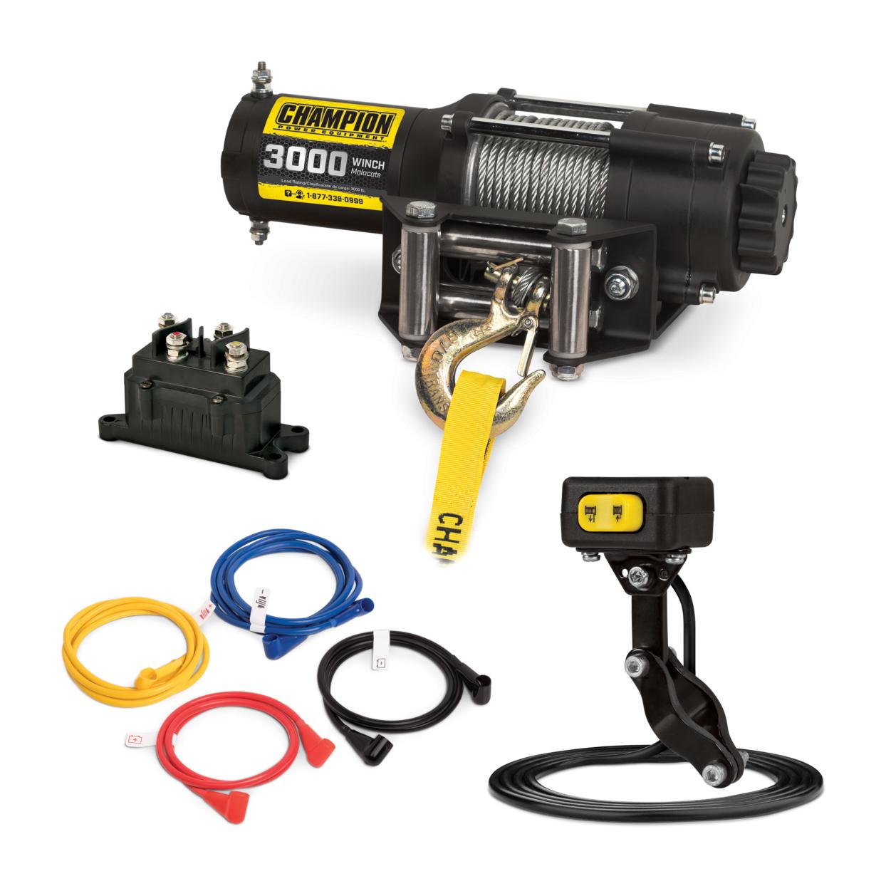 3000-lb Winch Kit - 13502 - Champion Power Equipment