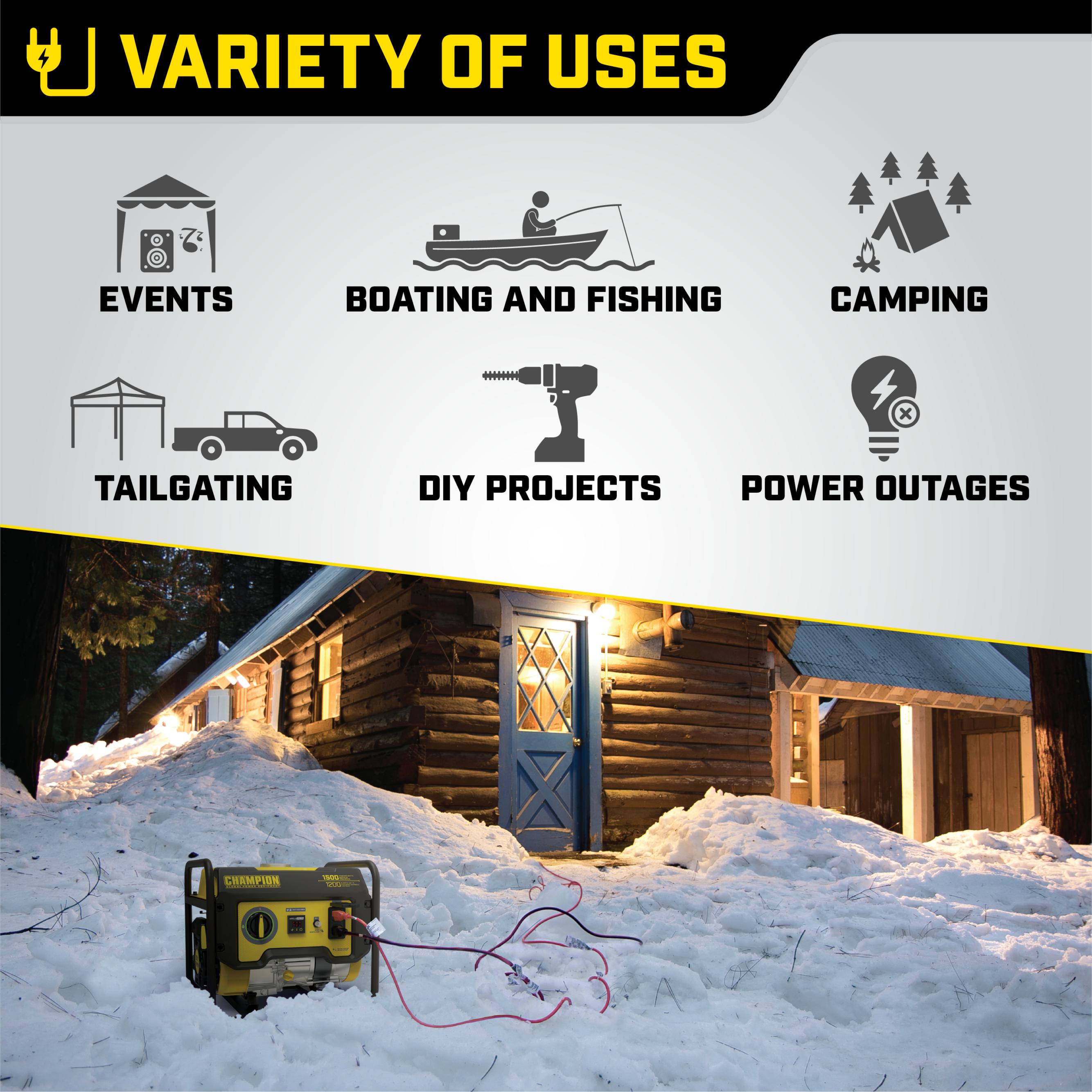 1200W Generator - 201069 - Champion Power Equipment