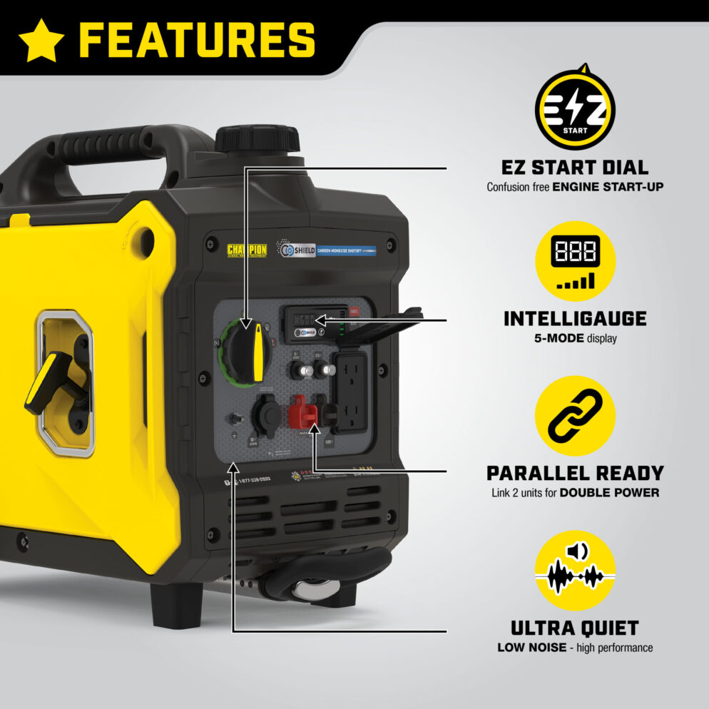 3500W Inverter with CO Shield® - Champion Power Equipment