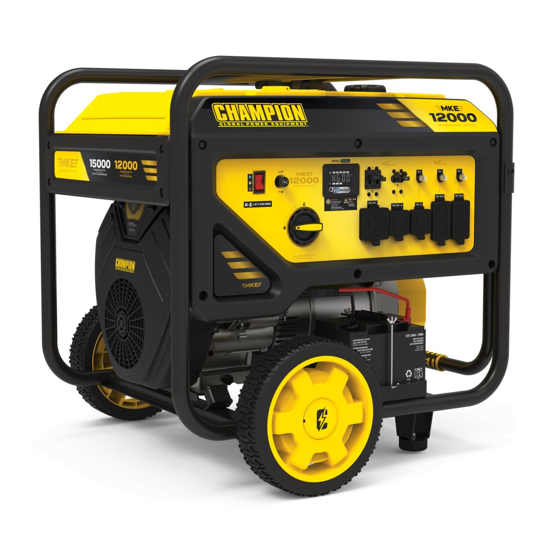 12,000W Electric Start Generator with CO Shield® - Champion Power Equipment