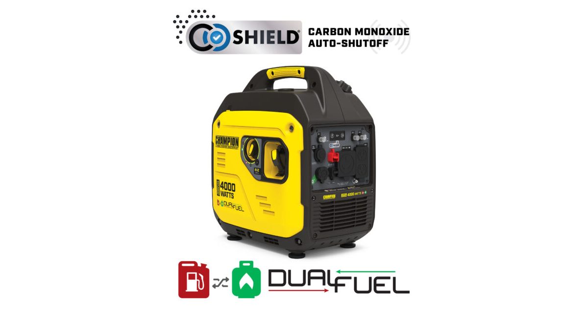 Champion 4000 watt dual fuel generator store