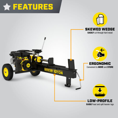 10-Ton Log Splitter - 201533 - Champion Power Equipment