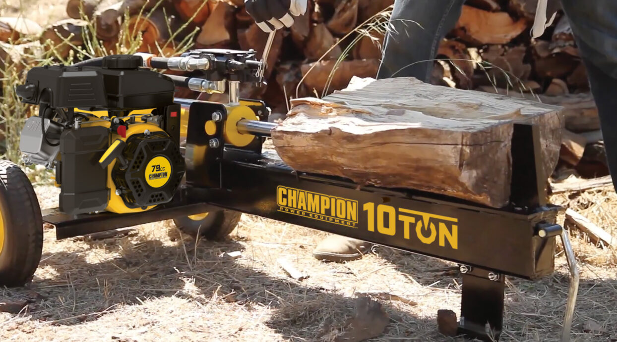 10-Ton Log Splitter - Champion Power Equipment